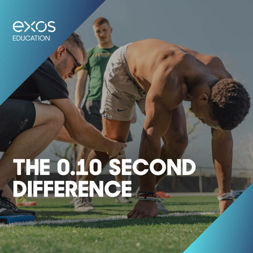 EXOS: The 0.10 Second Difference - Elite Speed Development
