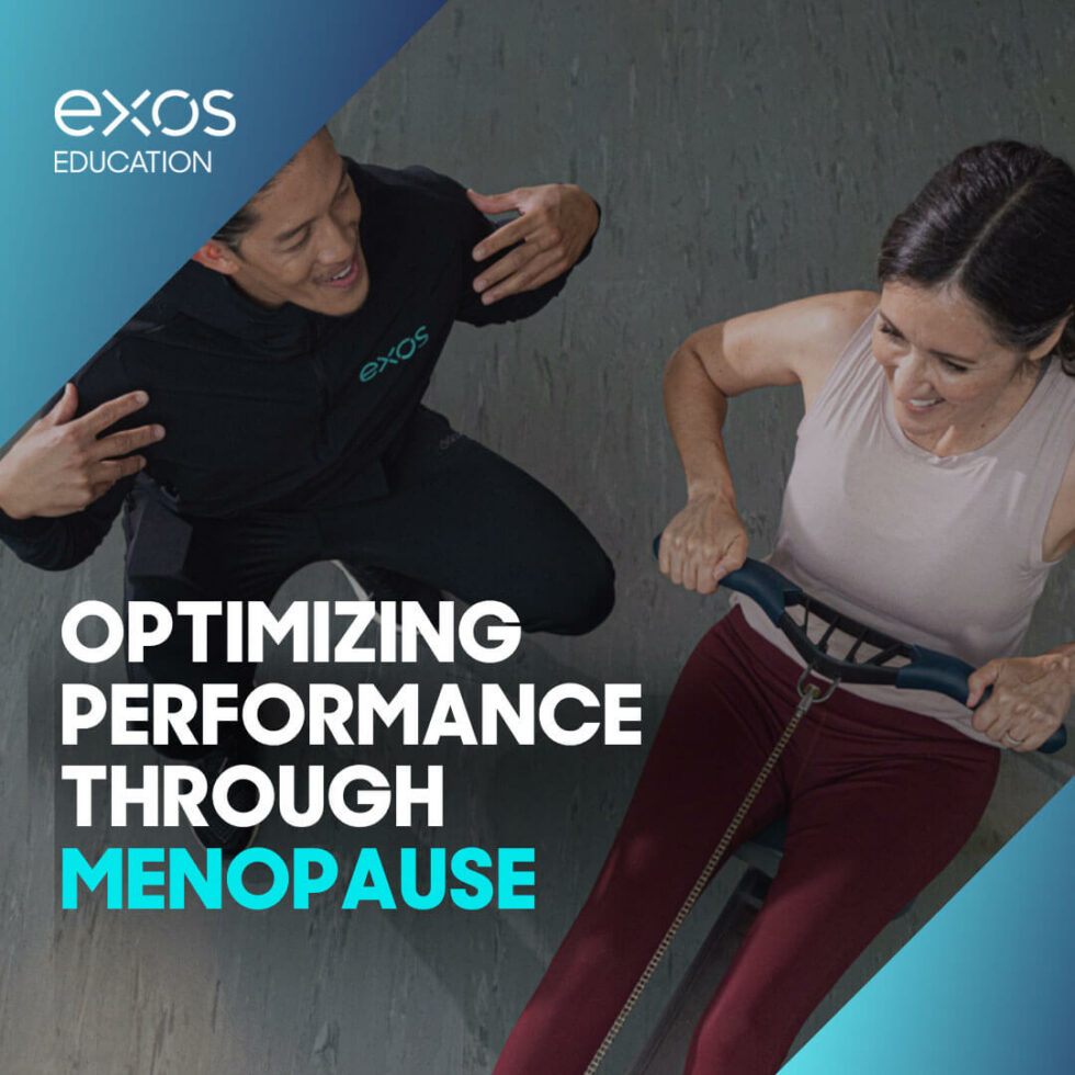 EXOS Menopause Fitness Specialist Course: Empower Your Coaching